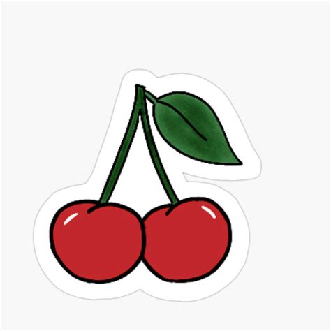 Cherry Stickers Add A Pop Of Color To Your Life