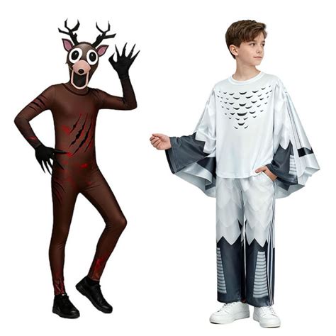 99 Nights In The Forest Deer Costume Owl Cosplay Outfit Horriable