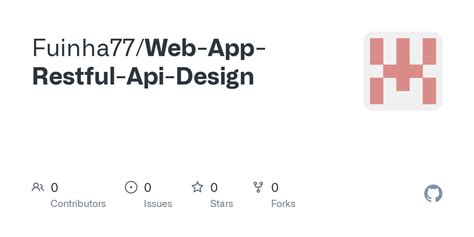 GitHub Fuinha Web App Restful Api Design