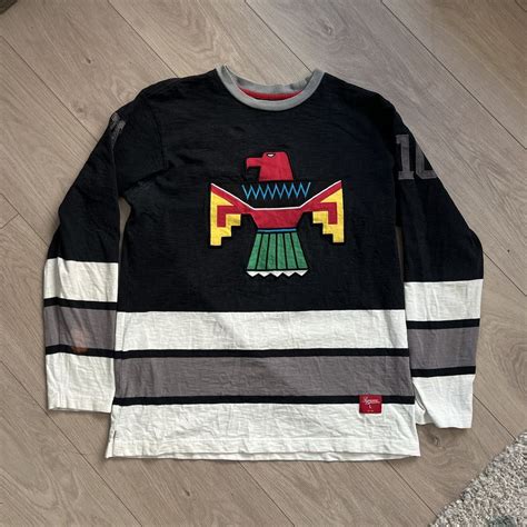 Supreme Sold Supreme Thunderbird Hockey Top Jersey Frank Ocean Grailed