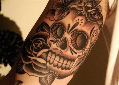 Mens Day Of The Dead Tattoo Ideas Bold Designs For Meaningful Expression