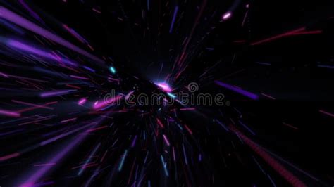 Exploding Neon Particles Technology Background Animation Stock Footage Video Of Burst