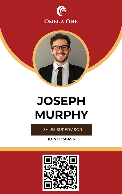 Free Name Id Card Template To Edit Online