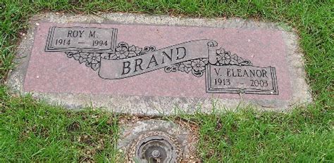Roy Mcclean Brand 1914 1994 Memorial Find A Grave