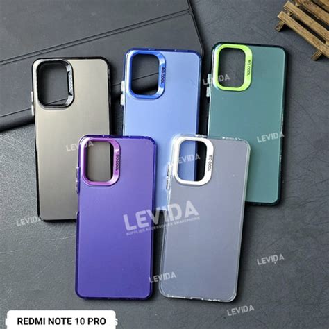 Jual Redmi Note 10 Pro Case IMD Hybrid Plate Hologram Redmi Note 10 Pro UNGU RANDOM Jakarta