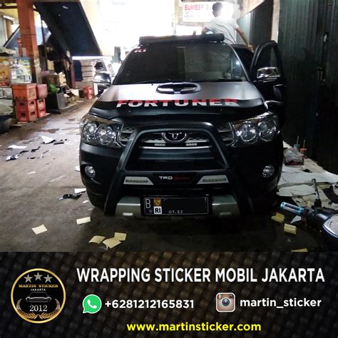 Jasa Wrapping Sticker Mobil Jakarta Martin Sticker