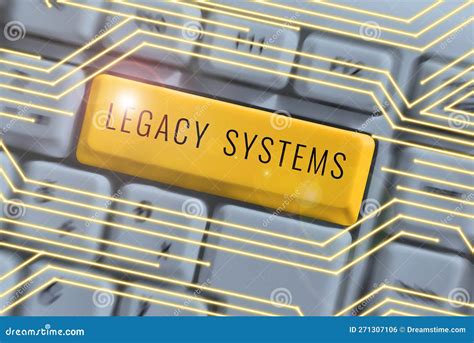 Handwriting Text Legacy Systems Concept Meaning Old Method Technology