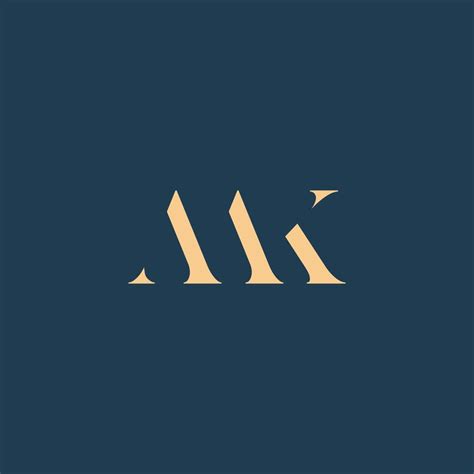 Aak Logo Design This Is A Simple And Modern Monogram Logo 52950686