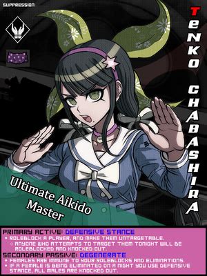 Tenko Chabashira Danganronpa Next Wiki
