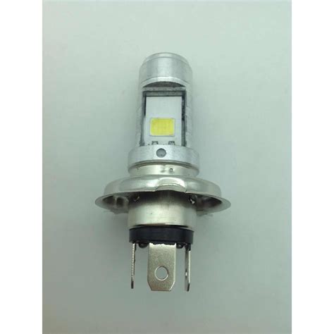 หลอดไฟหน้า มอเตอร์ไซค์ ขั้วเสียบ3ขา Led H4 1หลอด ใช้กับรุ่น Yamaha