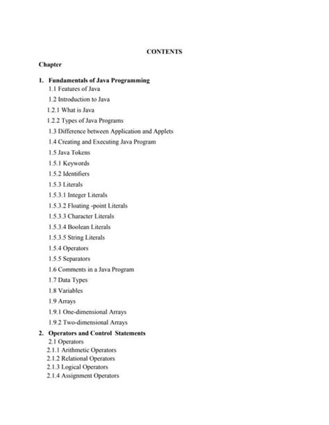 Java Programming By Prizwan Ahmedmucollege Ambur Doc