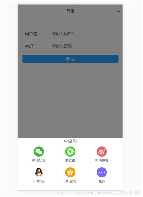 移动端h5原生分享到朋友圈、微博等 vue m share csdn博客