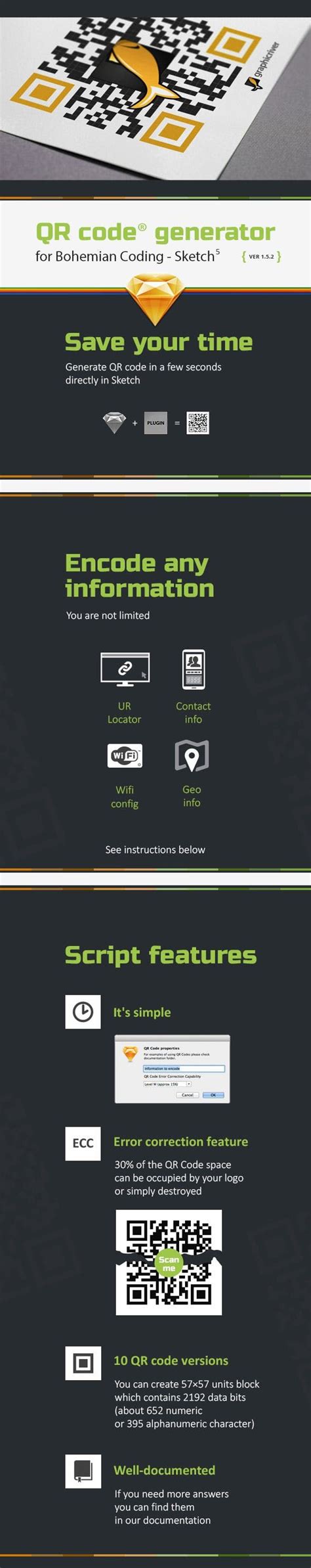 This Plugin For “bohemian Coding Sketch” Is Generating Qr Codes With