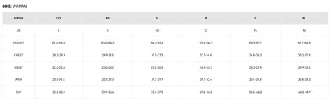 Dainese Motorcycle Boot Size Chart