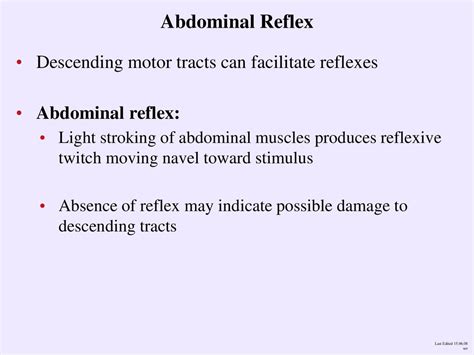 Reflexo Abdominal