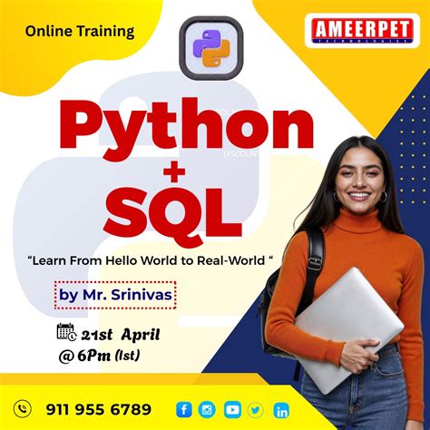New Batch Launch Python Sql Ameerpet Technologies Facebook