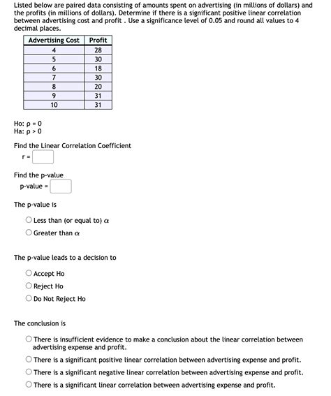 Solved Listed Below Are Paired Data Consisting Of Amounts Chegg Com