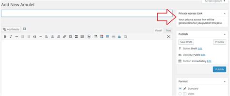 Custom Post Types Link Only Access In WordPress