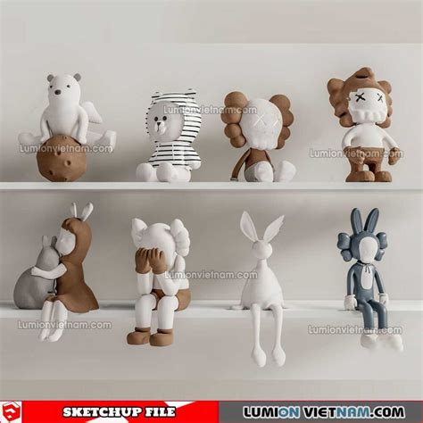 Robot Toys Sketchup Models