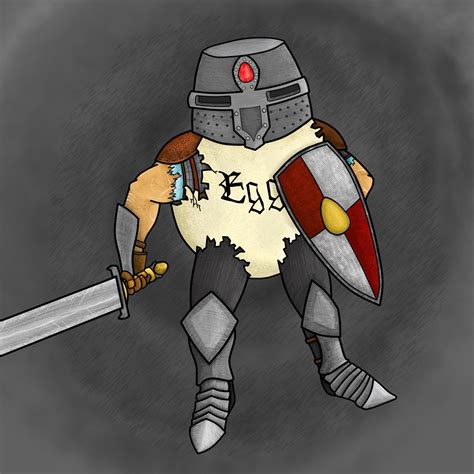 Eggleg Knight R Doodleddudes