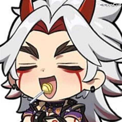 Arataki Itto Numero Uno Itto Here In The Flesh Chibi Cute Stickers