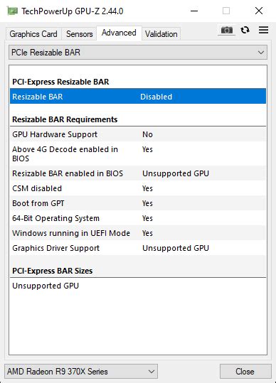 Resizable BAR Not Included Issue XCuri ReBarUEFI GitHub
