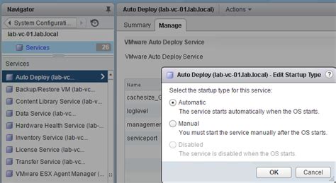configuring vsphere auto deploy