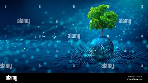 Green Computing Green Technology Green It Csr And It Ethics Concept