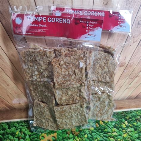 Jual Keripik Tempe Goreng Kotak Mutiara Snack Oleh Oleh Khas Bandung