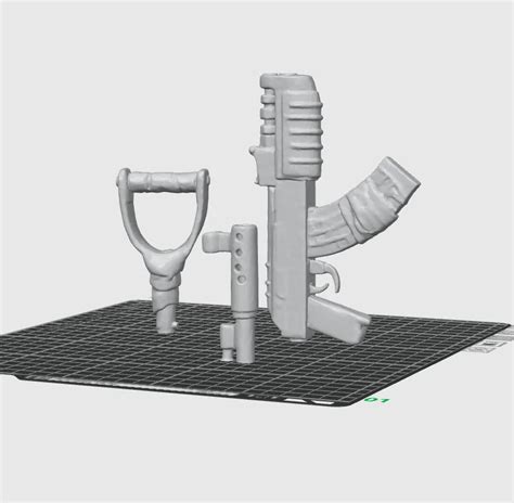 Rust Ak By Sahdude Makerworld Download Free 3d Models