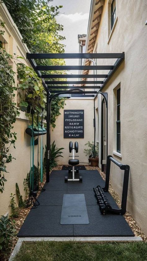 Small Backyard Gym Ideas