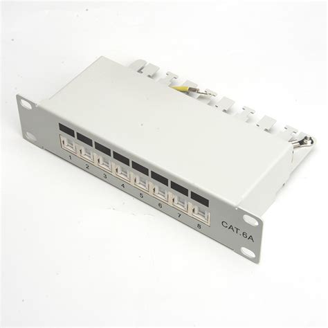 Hot Sale Rj45 Cat6 Cat6a Sftp 8 Port For Patch Panel China Ftp Patch Panel And Cat 6a Patch Panel