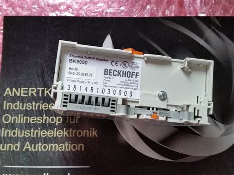 Beckhoff Bk9050 Ethernet Tcp Ip Buscoupler Compact Andre Ertel