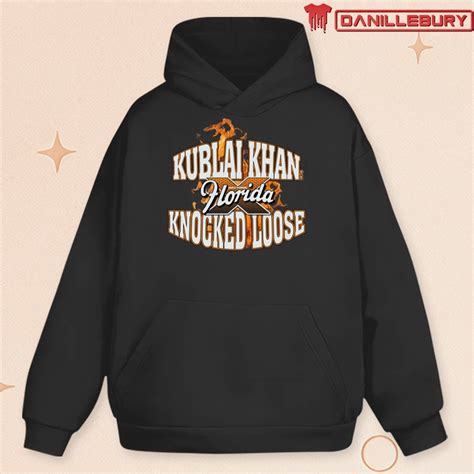 Official Kublai Khan Tx X Knocked Loose Daytona Florida 2025 Merch