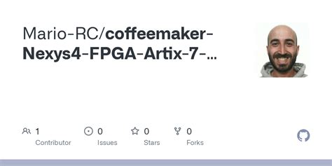 github mario rc coffeemaker nexys4 fpga artix 7 vhdl