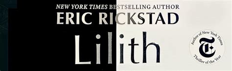Lilith A Novel Eric Rickstad 9781094000749 Books