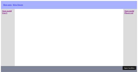 Vue Modal Router Forked Codesandbox