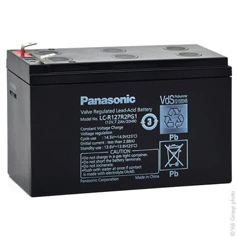 Panasonic Battery Ah Volt