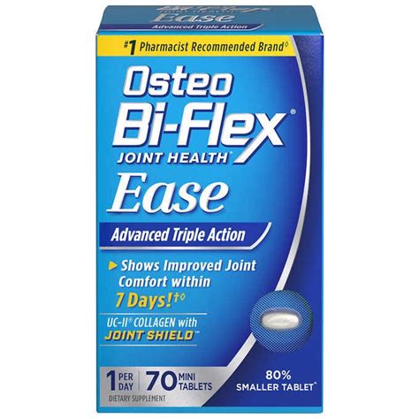 Nutricao Natural Osteo Bi Flex Ease Tablets 70 Count