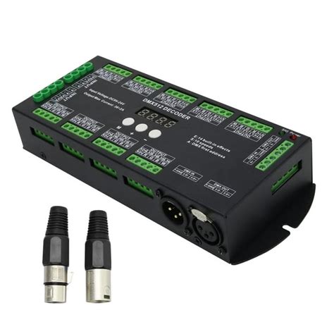 Amki Dmx 512 Led Decoder Controller For Rgb Tape Strip Light Dimmer
