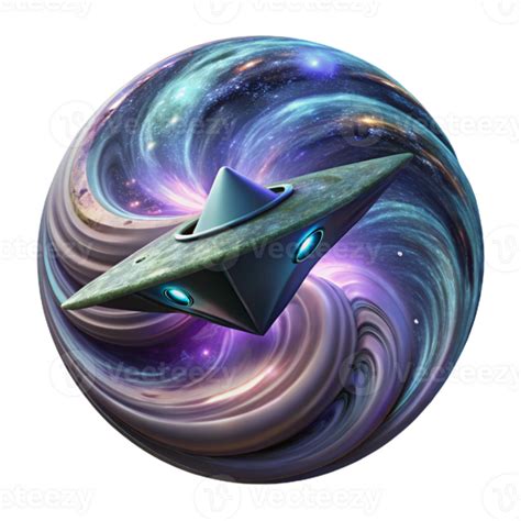 Serene Contemporary Elegant Vintage A Sleek Triangular Spaceship
