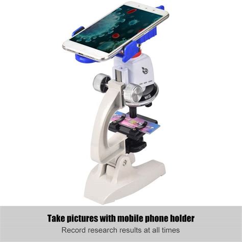 1200x Alloy Monocular Biological Microscope Set Ho Grandado