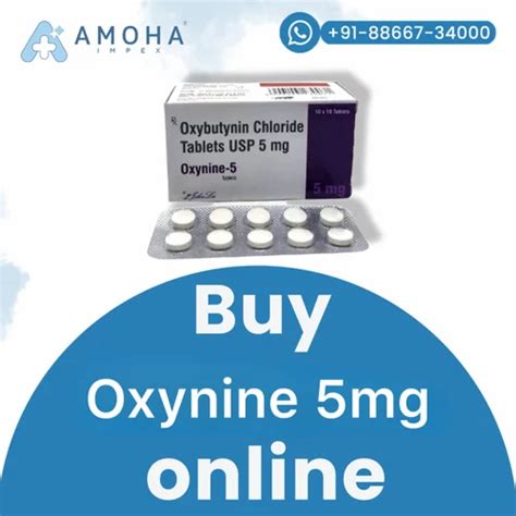 Oxybutynin Oxynine 5mg Tablets At ₹ 150stripe In Surat Id 2852151654297