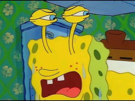 Spongebobs Transformation Into A Snail Livin Like Larry