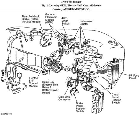2wd To 4wd Wiring Diagram For Transfer Case Ford Ranger Wiring