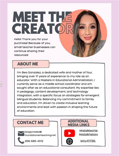 Math Digital Download File Staar 6th Grade Reference Chart Poster