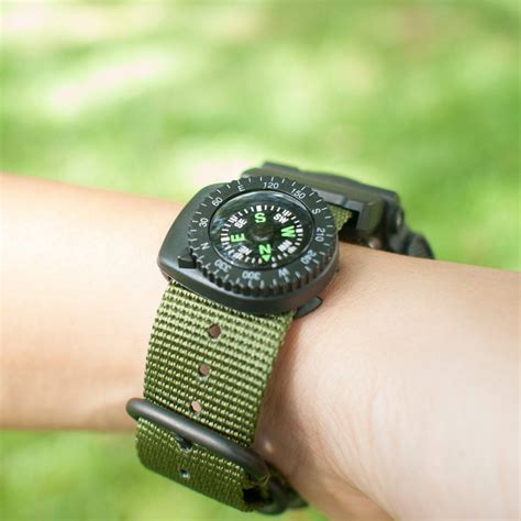 Clip On Watch Strap Compass