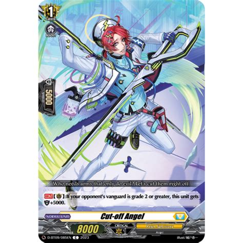 Cardfight Vanguard D Bt09085en Cut Off Angel Keter Sanctuary C