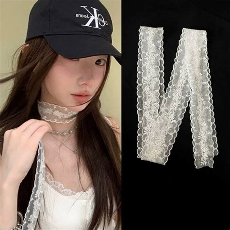 Jual Dasi Lace Haeun Bunga Panjang 90 Tie Shopee Indonesia