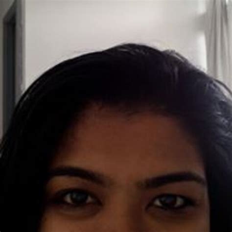 Anju Manikoth Masters Student Bachelor In Architecture Indian